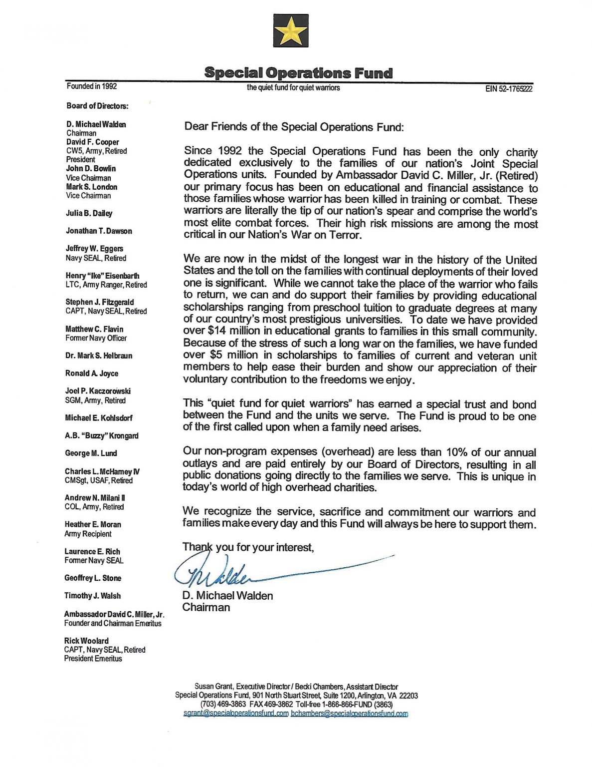 Home | Special Operations Fund